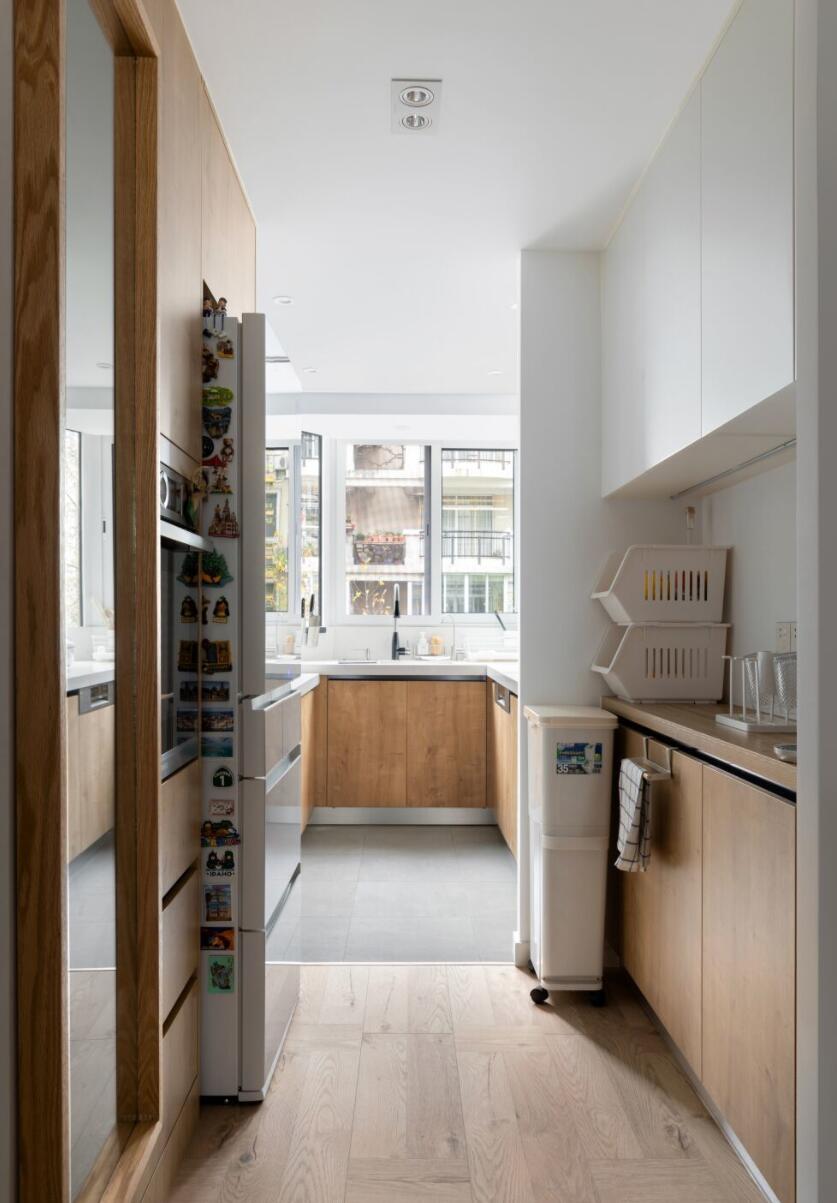 The Japanese-style storage is indeed powerful. Her new home of 107 ...