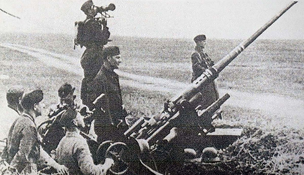 37mm anti-aircraft gun of German artillery in World War II - iNEWS