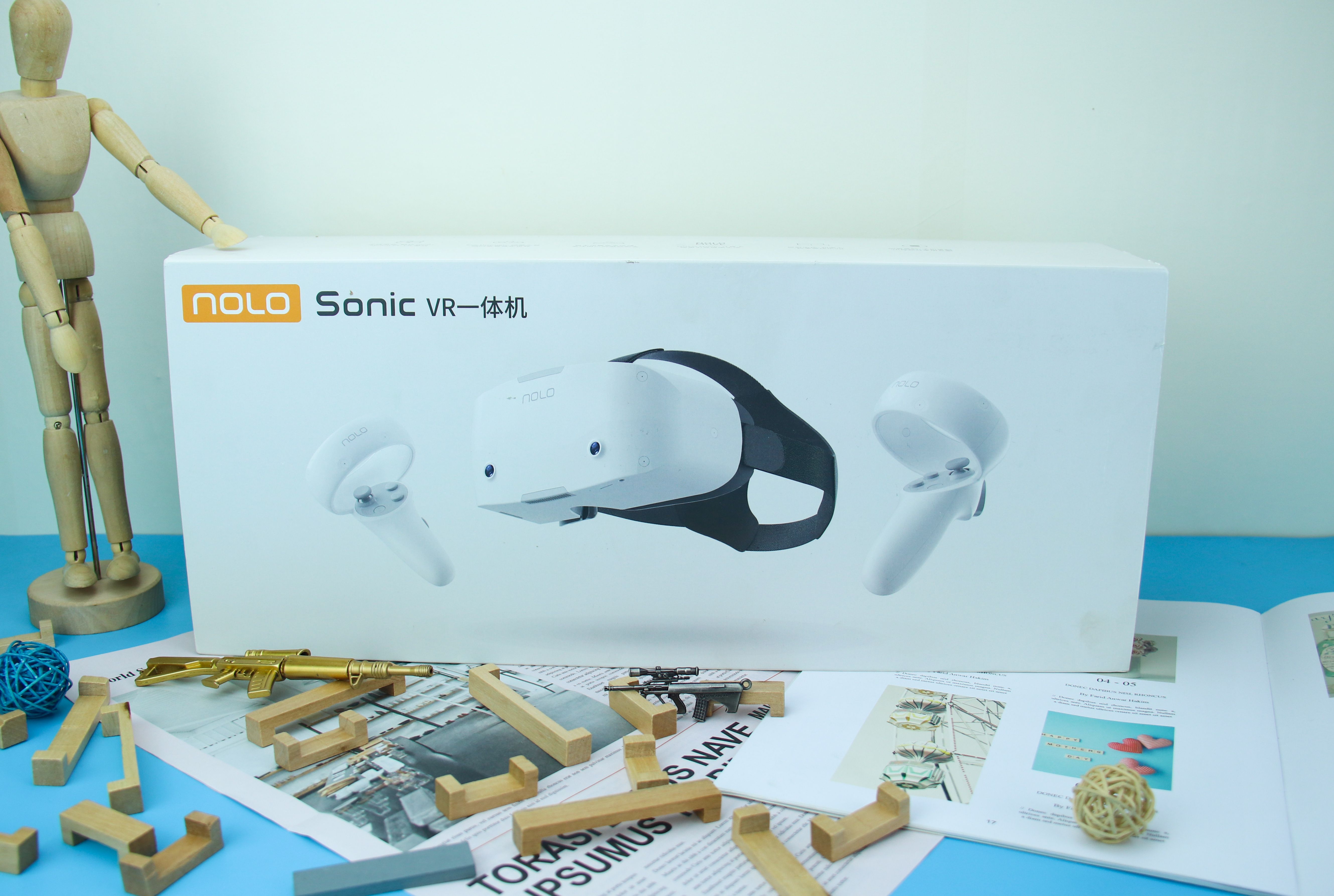 Real Bole of VR games, NOLO Sonic VR all-in-one machine, full of ...