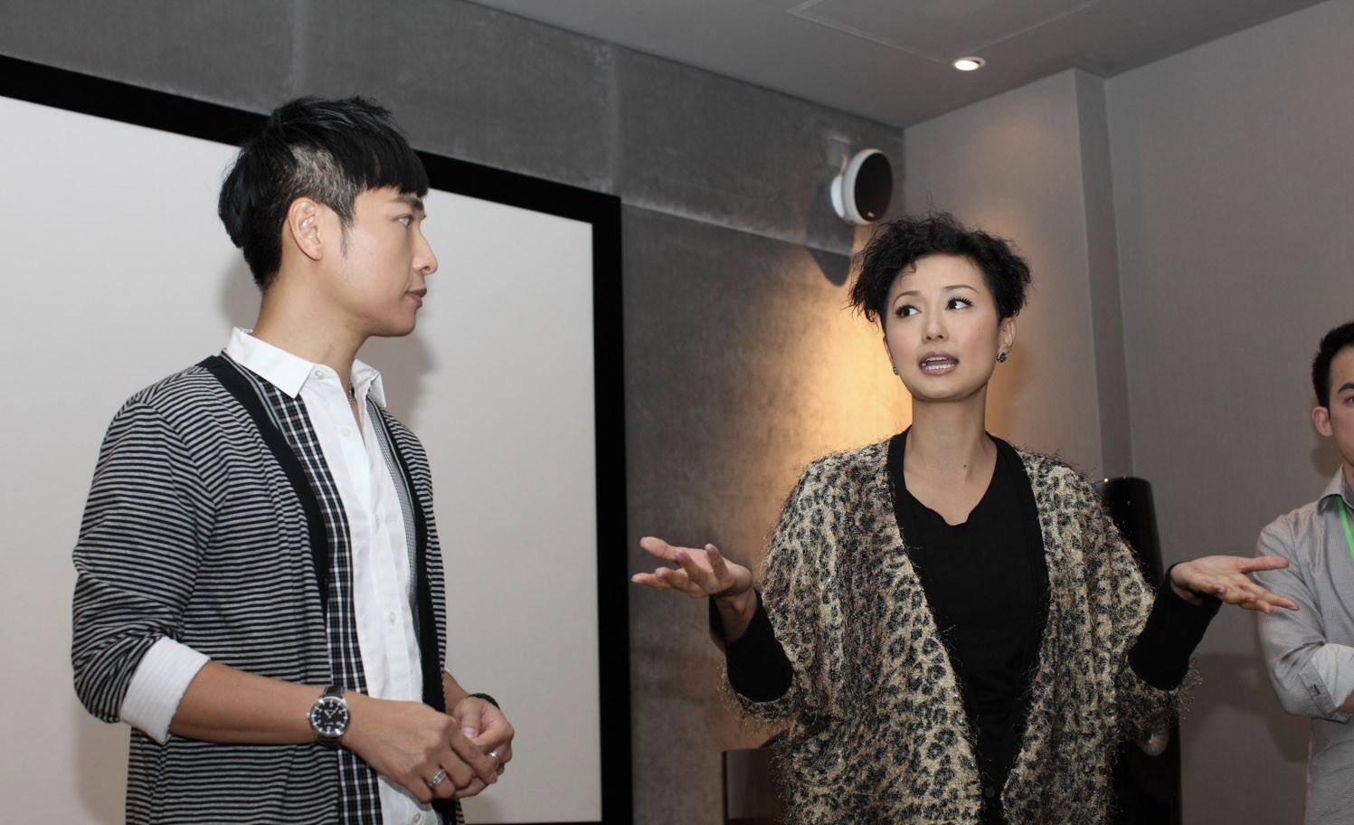 Real friends! Wang Zu Blue Back to TVB to open a new show, from the ...