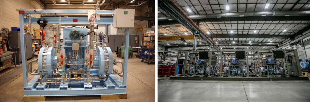 PDC continues to build a global brand of hydrogen diaphragm compressors ...