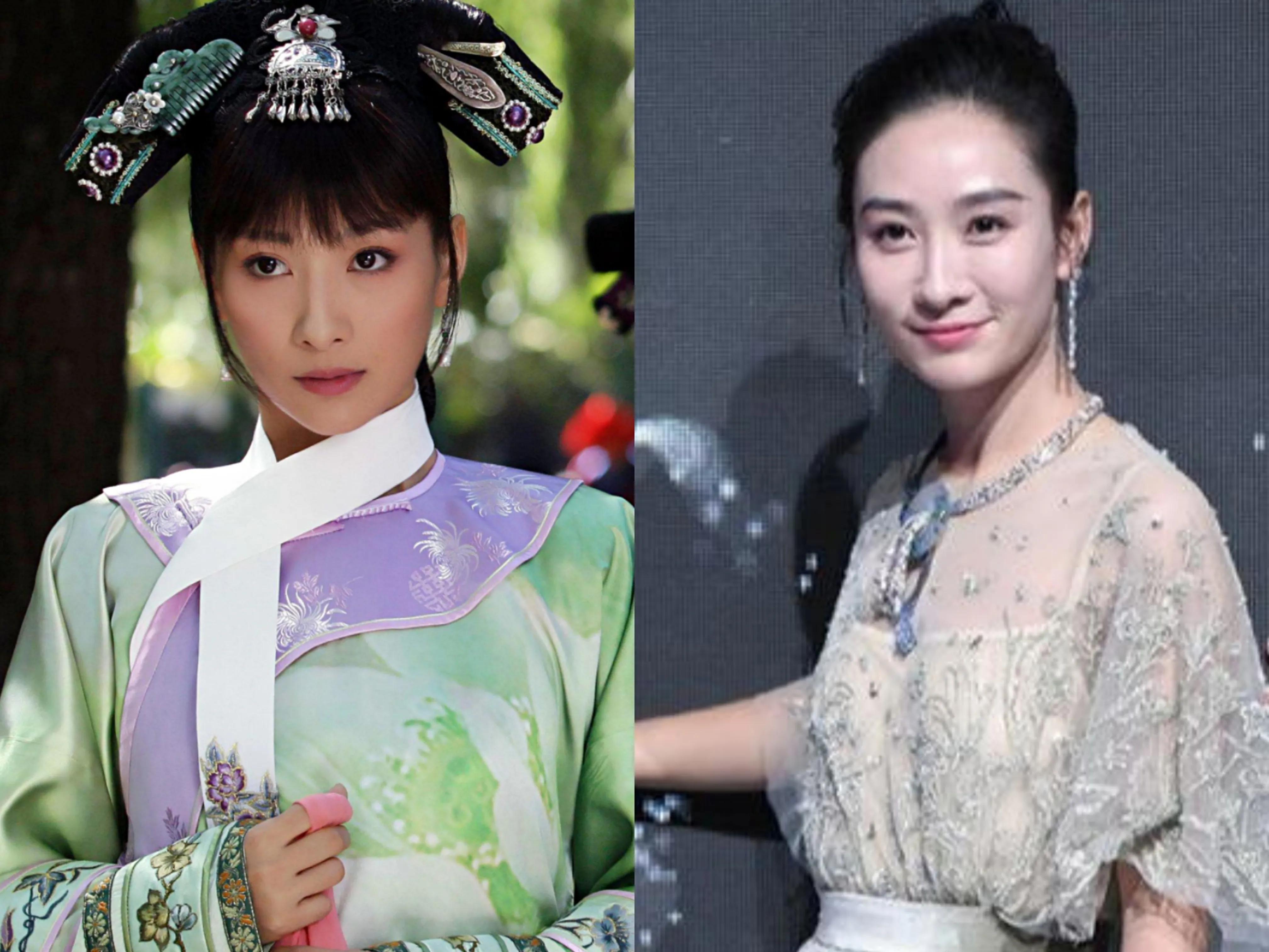 The actress who plays bad women in the play, Xu Yingying's childhood ...