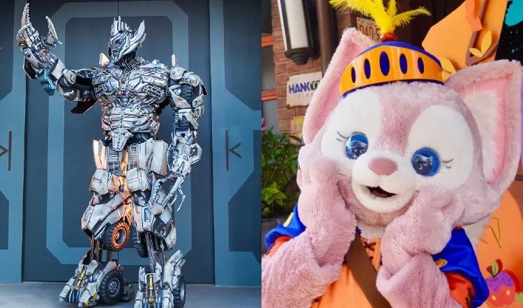 The interview was asked: Disney and Universal Studios, who is the first ...