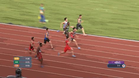Su Bingtian ran 10 seconds into the 100m for the 7th time, the fastest ...