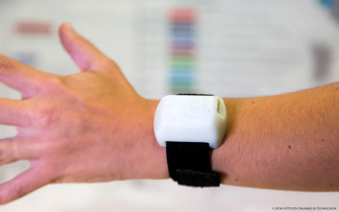 The bracelet can also listen to the resolution, the researchers develop ...