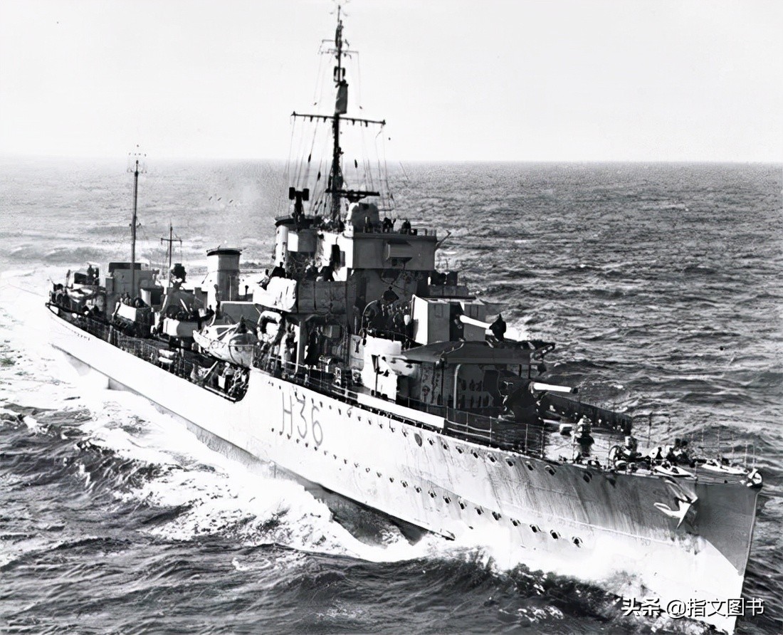 Anti-submarine weapons equipped by British destroyers of World War II ...