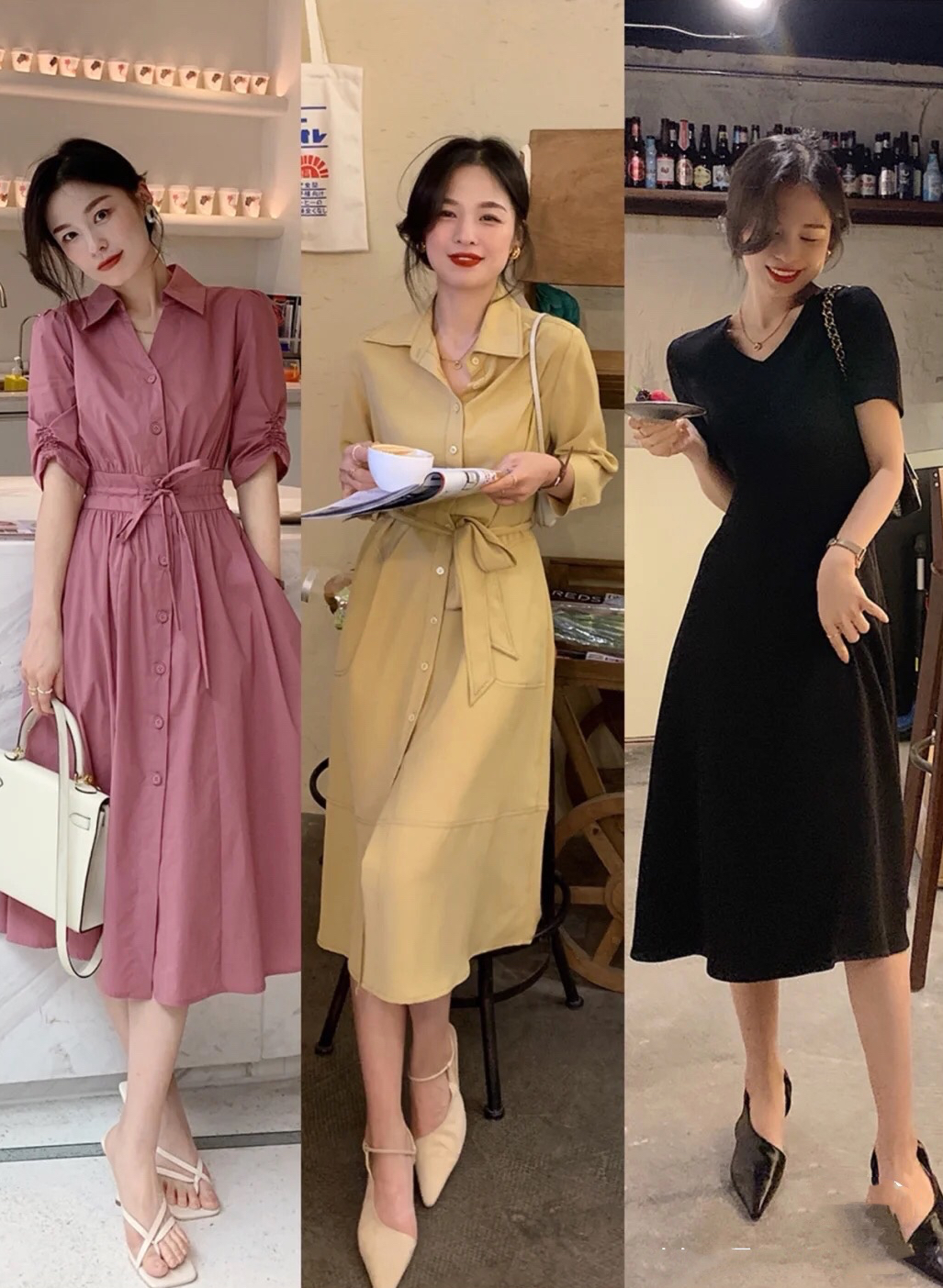 She is only 158cm tall, but she has become a model to wear. Look at her ...