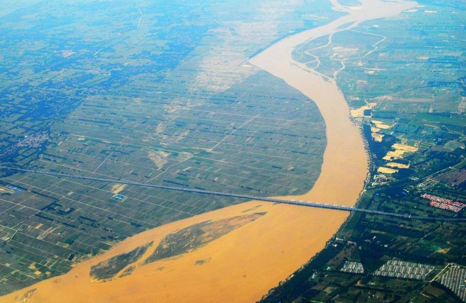 The Yellow River has become a "hanging river above the ground", with ...