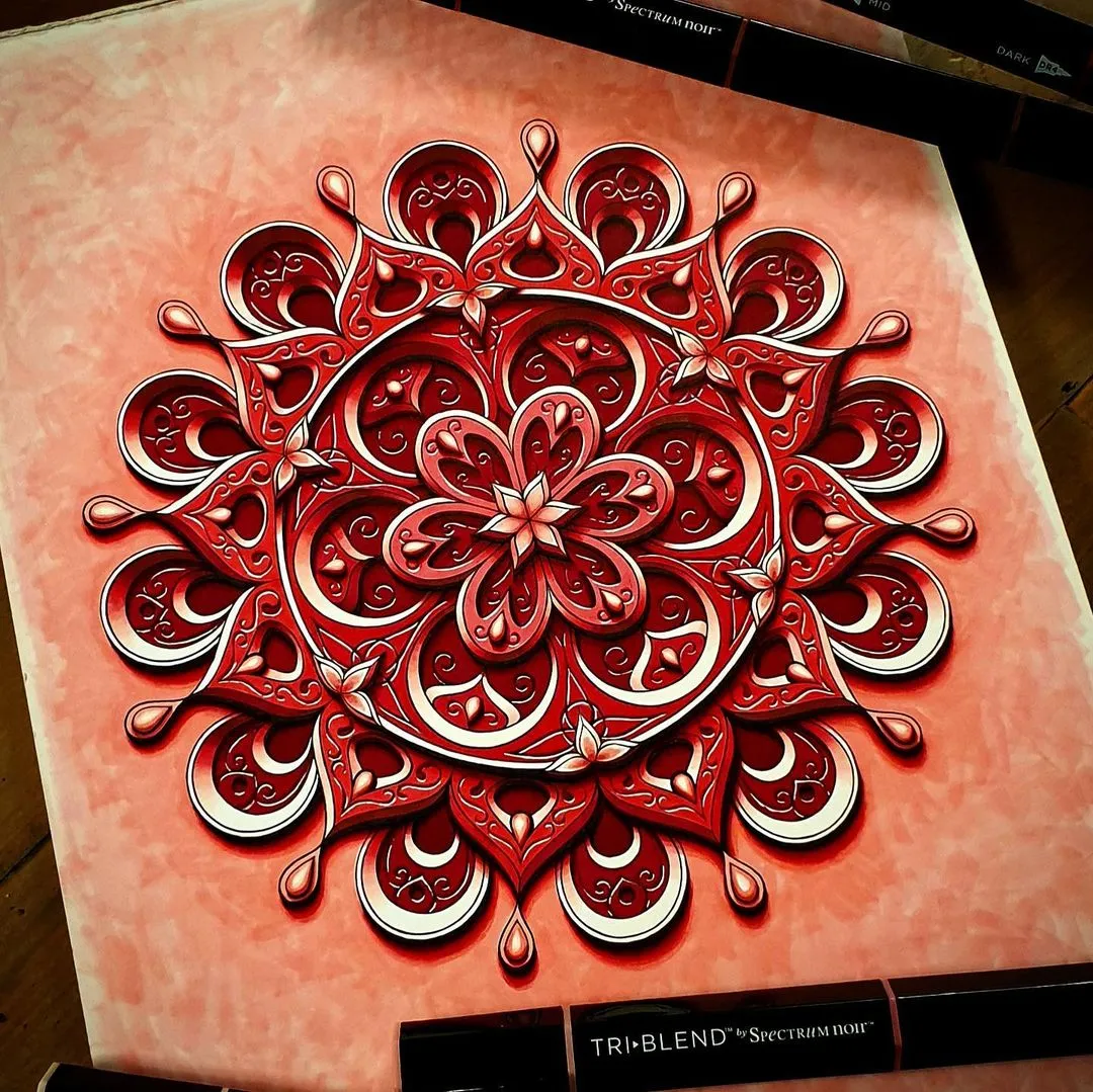 Can painting like this cure depression?These super awesome ...