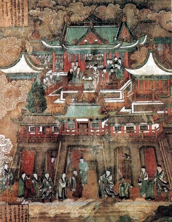 A masterpiece in the history of Chinese painting-Yongle Palace mural ...