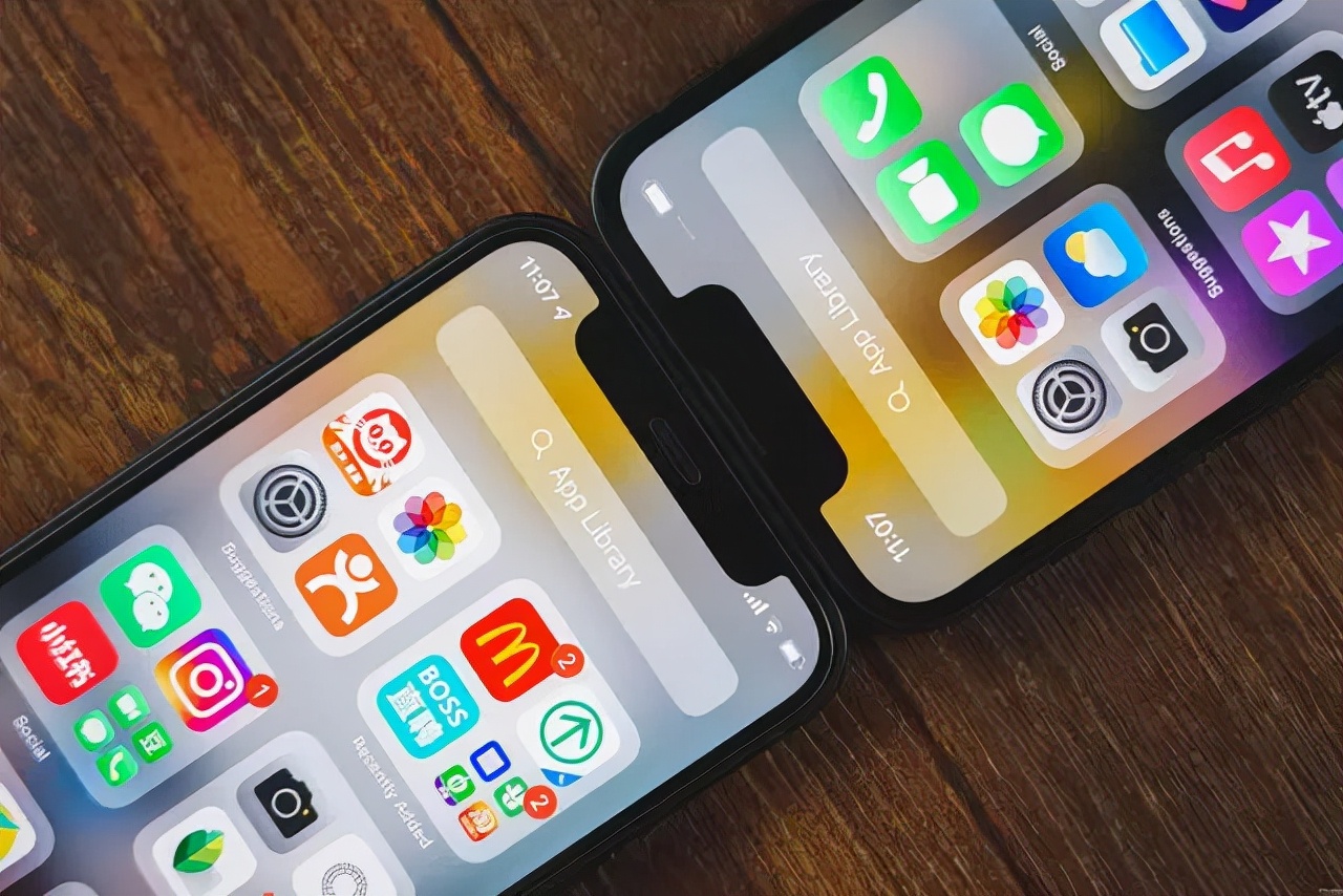 IPhone 13 mini real machine pictures are stunningly released, iPhone 12 ...