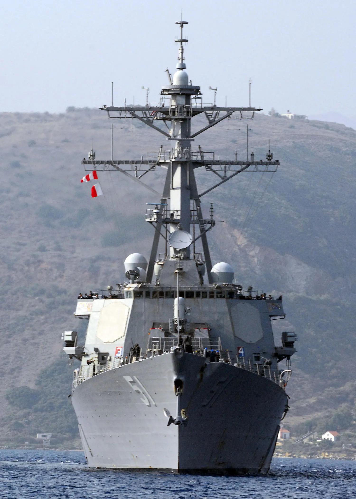 "Arleigh Burke" class destroyer front photo album (103 pictures) - iNEWS