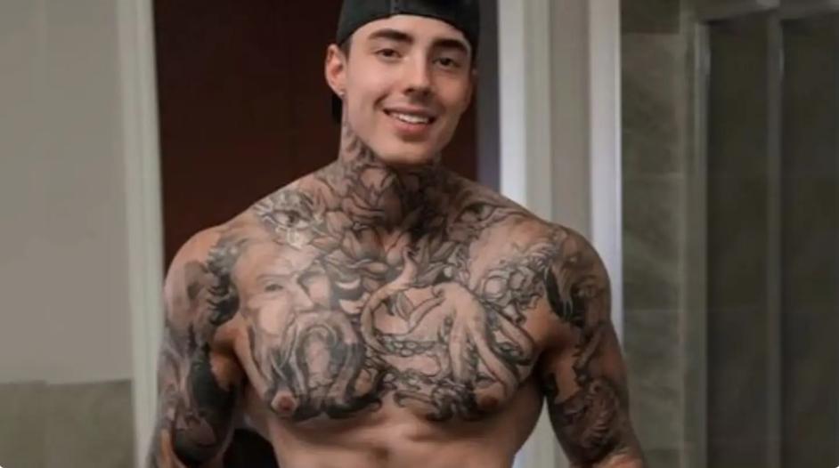 The Canadian male model has a handsome face and a good body. He claims ...