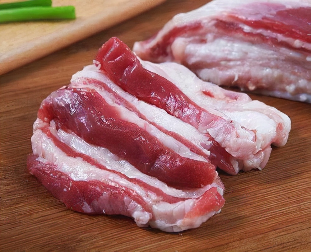 To buy pork belly, choose "top five flowers" or "low five flowers ...