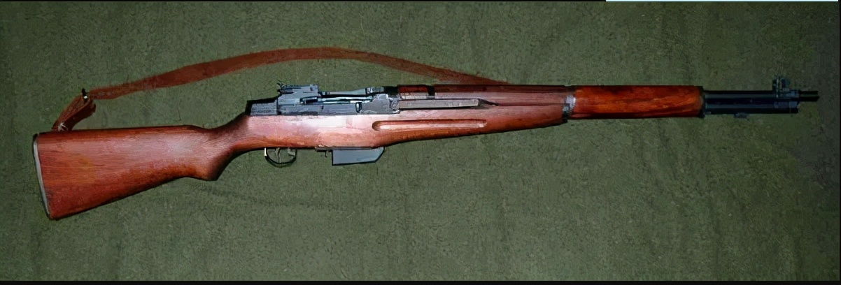 10-shot version of "Garand" made in Japan, type 4 semi-automatic rifle ...
