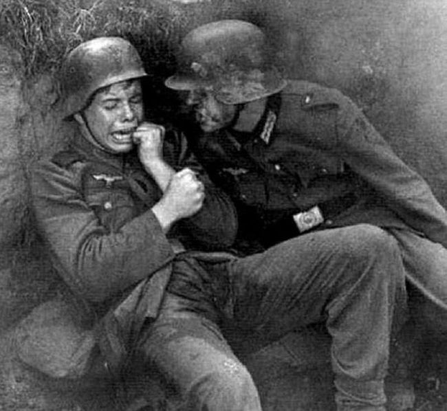 The 16-year-old German boy was captured and crying as a classic. The ...