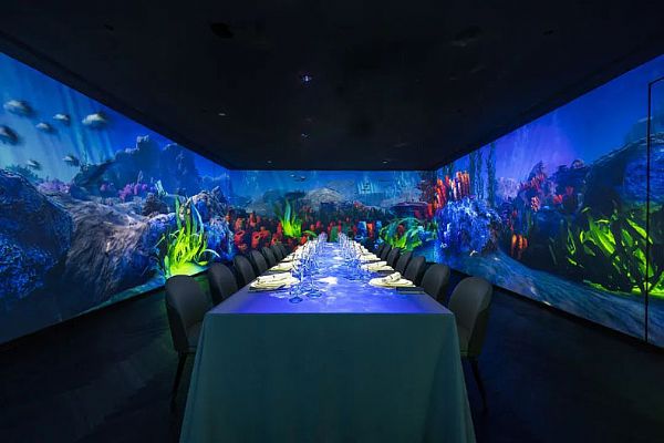 5d holographic projection restaurant, bringing a different way of ...