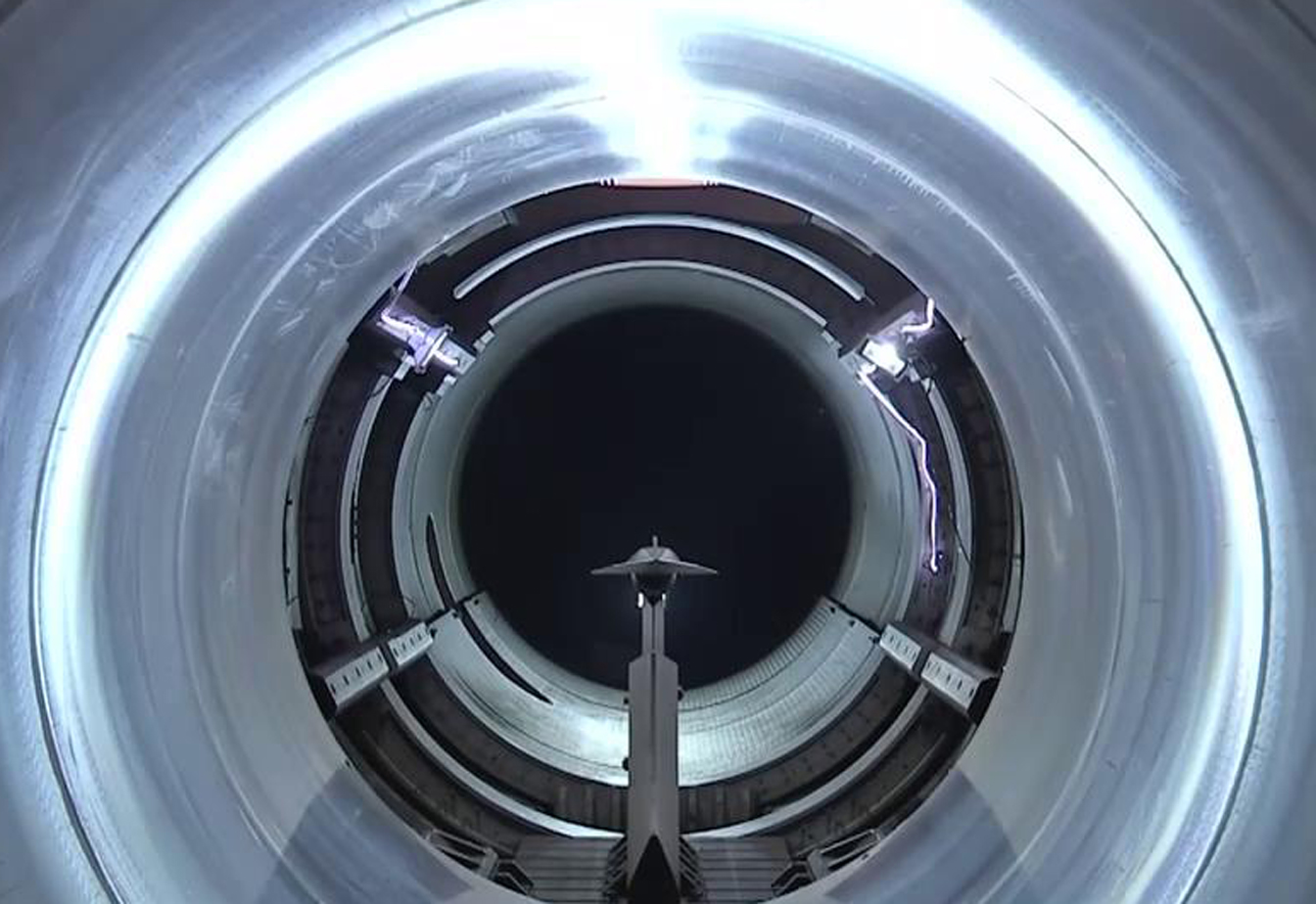 The Mach 30 wind tunnel is open, and a new wave-riding aircraft is ...