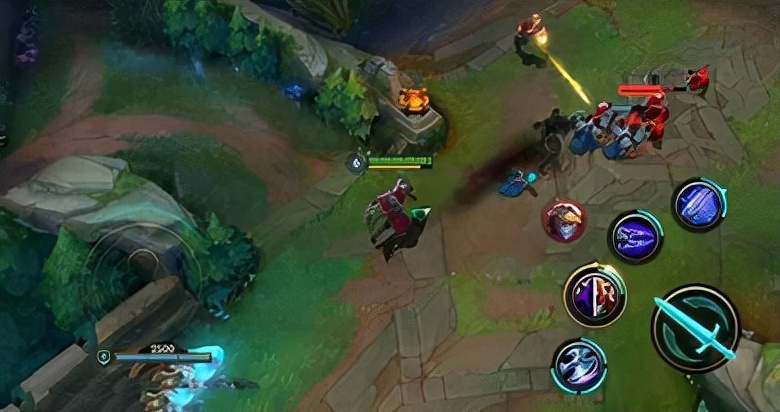 League of Legends mobile game: Has a fog of war system, bringing you a ...