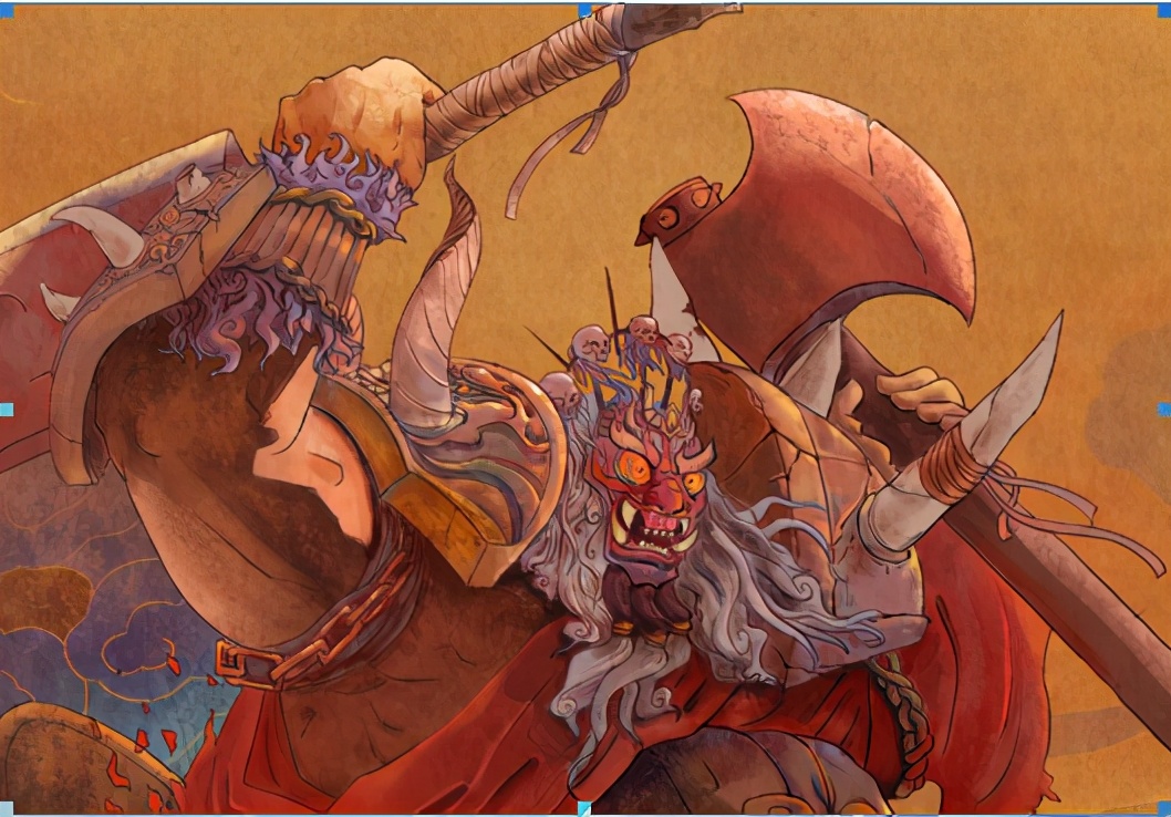 Chi You and Yan Emperor both used cows as their totems, but different ...