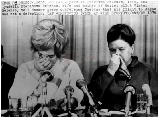 In 1976, Belenko flew in a fighter MiG-25, and the Soviet Air Force's ...