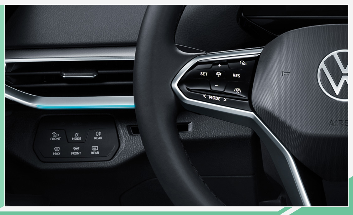 Mid-range models are very complete. FAW-Volkswagen ID.4 CROZZ car ...