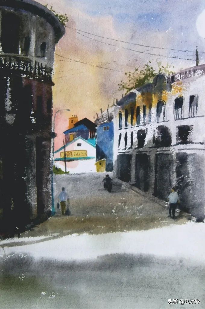 Singaporean artist Xie Jiangshui: Elegant and exquisite watercolor ...