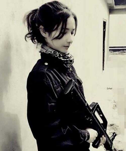 The top five police flowers in Asia, the Chinese police flower Mu Yeser ...