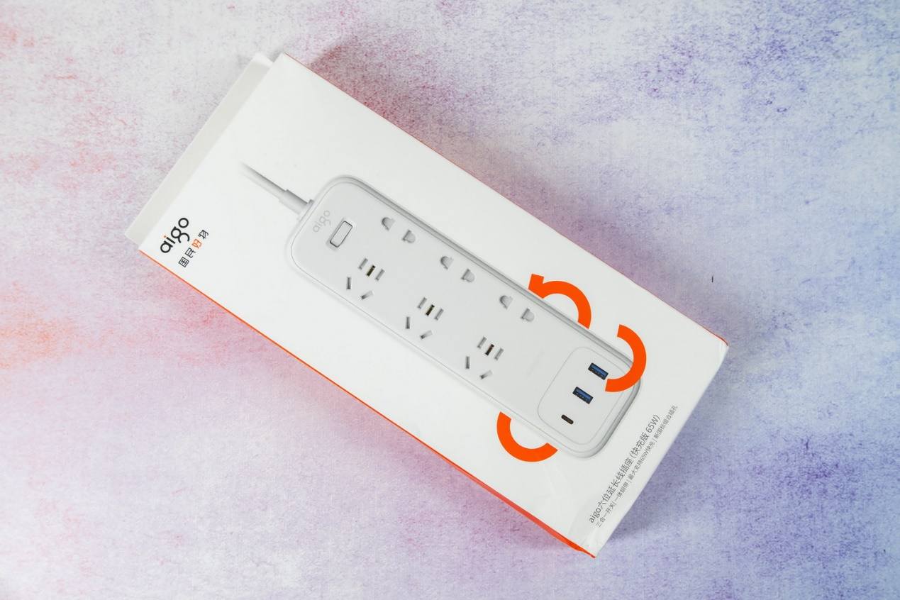 2A1C six jacks, 65W fast charging, 65W fast charging experience with aigo six-position power ...