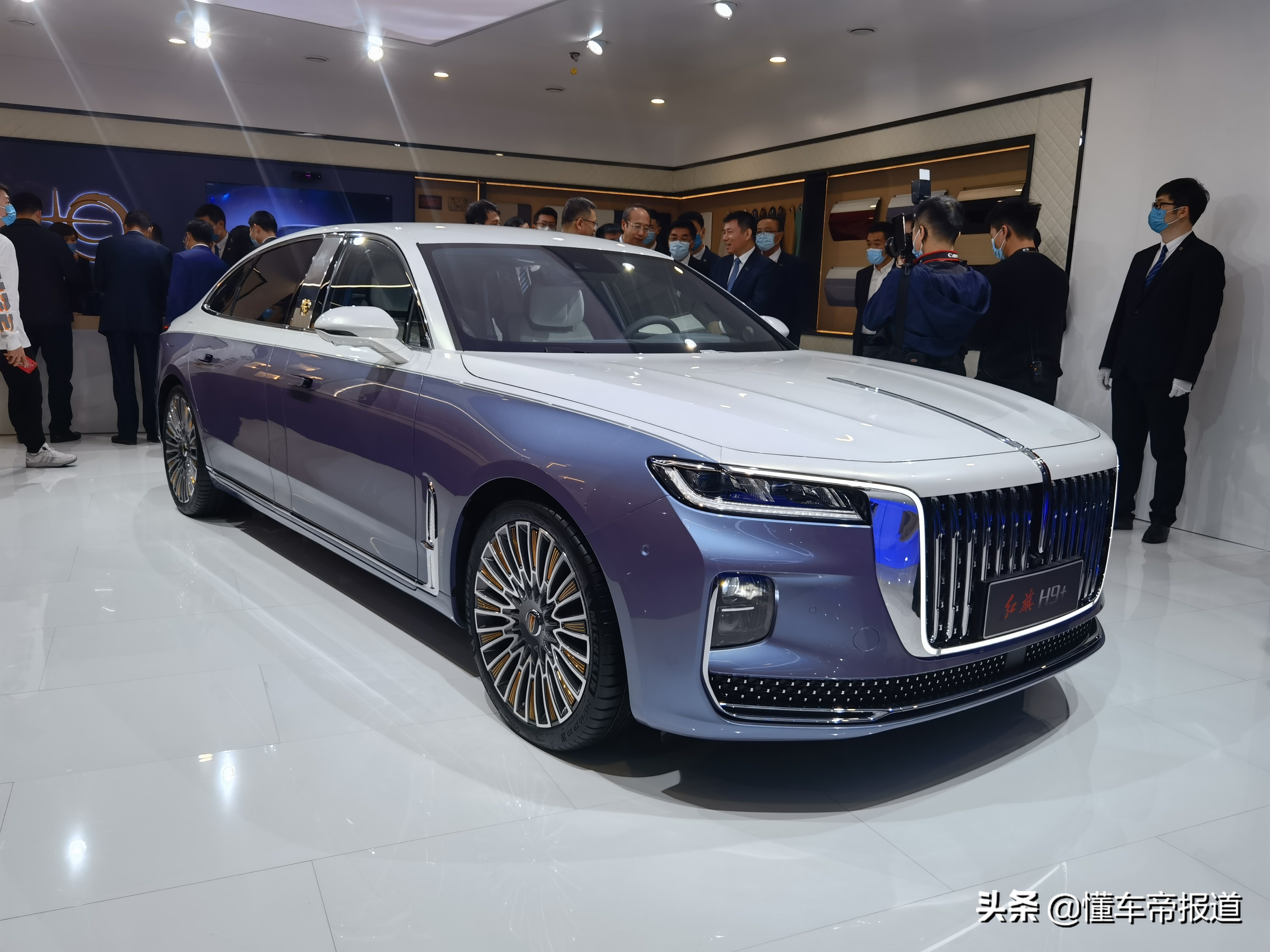 Luxury goes a step further!Hongqi H9+ extended customized version is ...