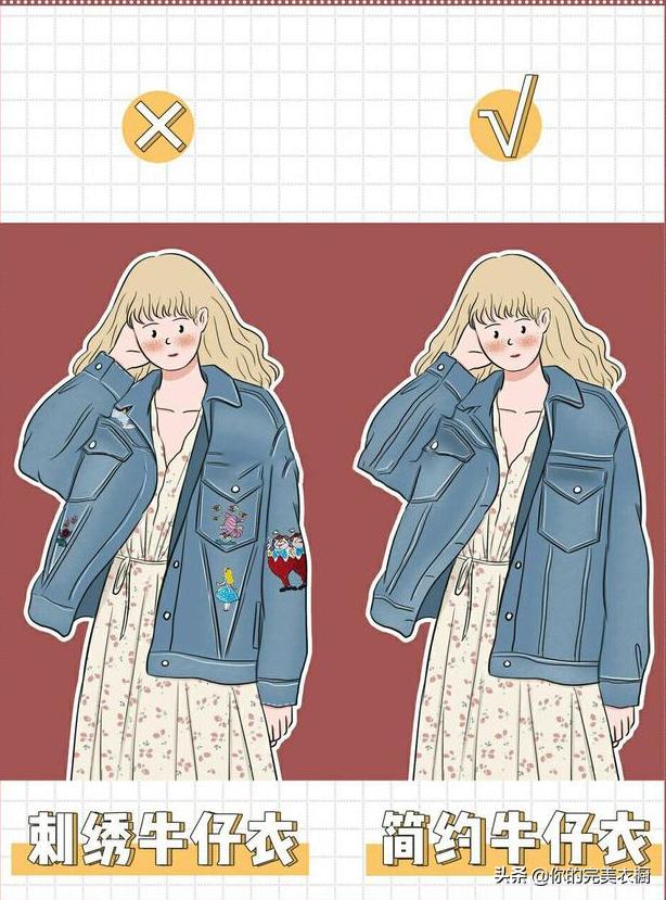 The comparison chart of 4 sets of outfits tells you why you don't look ...