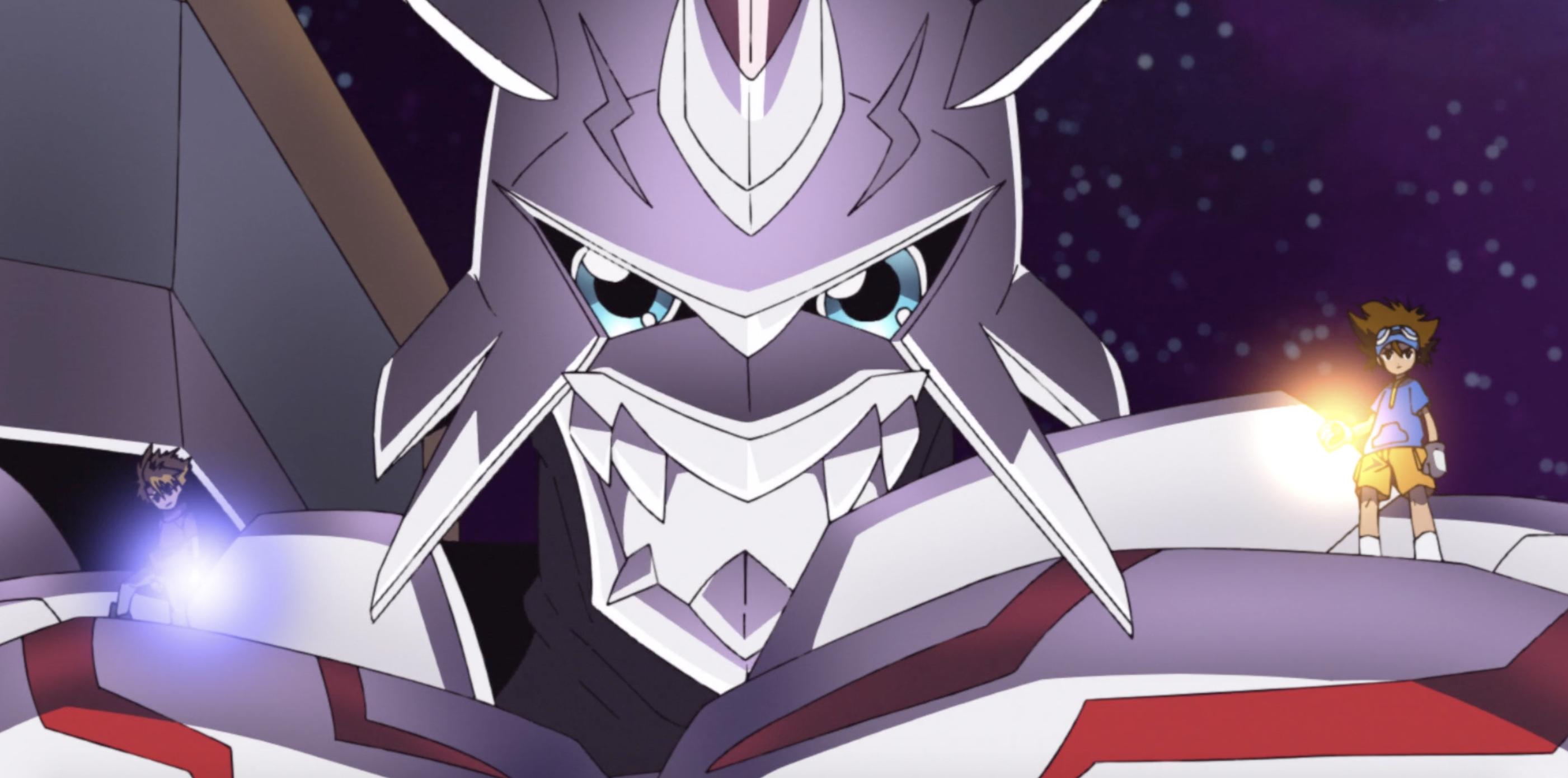 New Digimon ending: Omegamon has two swords and two artillery, the ...
