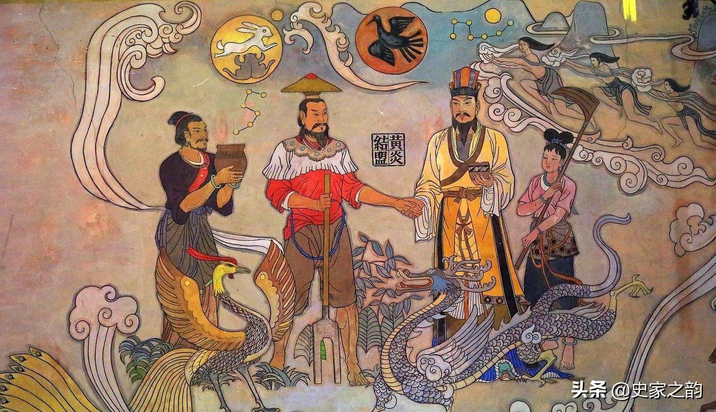Ancient legend: Emperor Yan had four daughters, the first three became ...