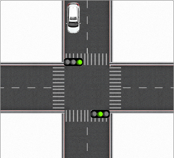 How to pass at an intersection without traffic lights?Who should let ...