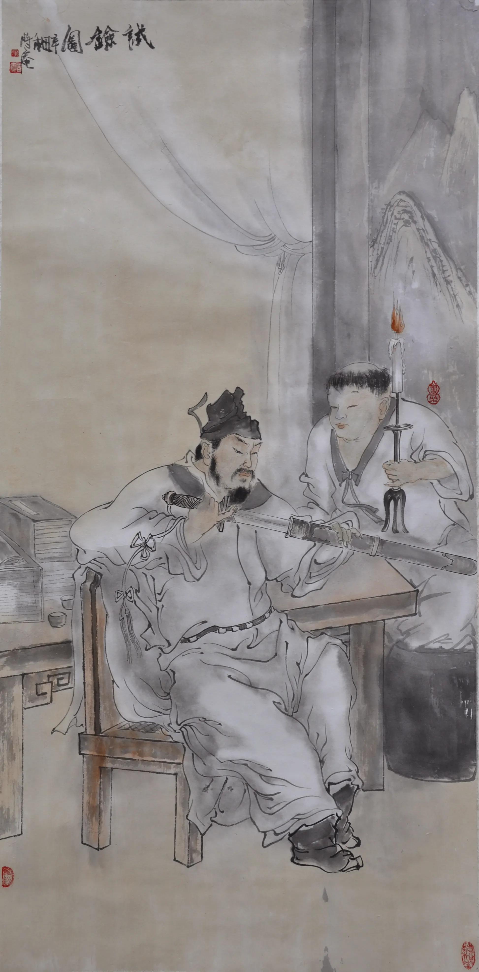 Introduction of figure painting master Liu Dayu - iNEWS