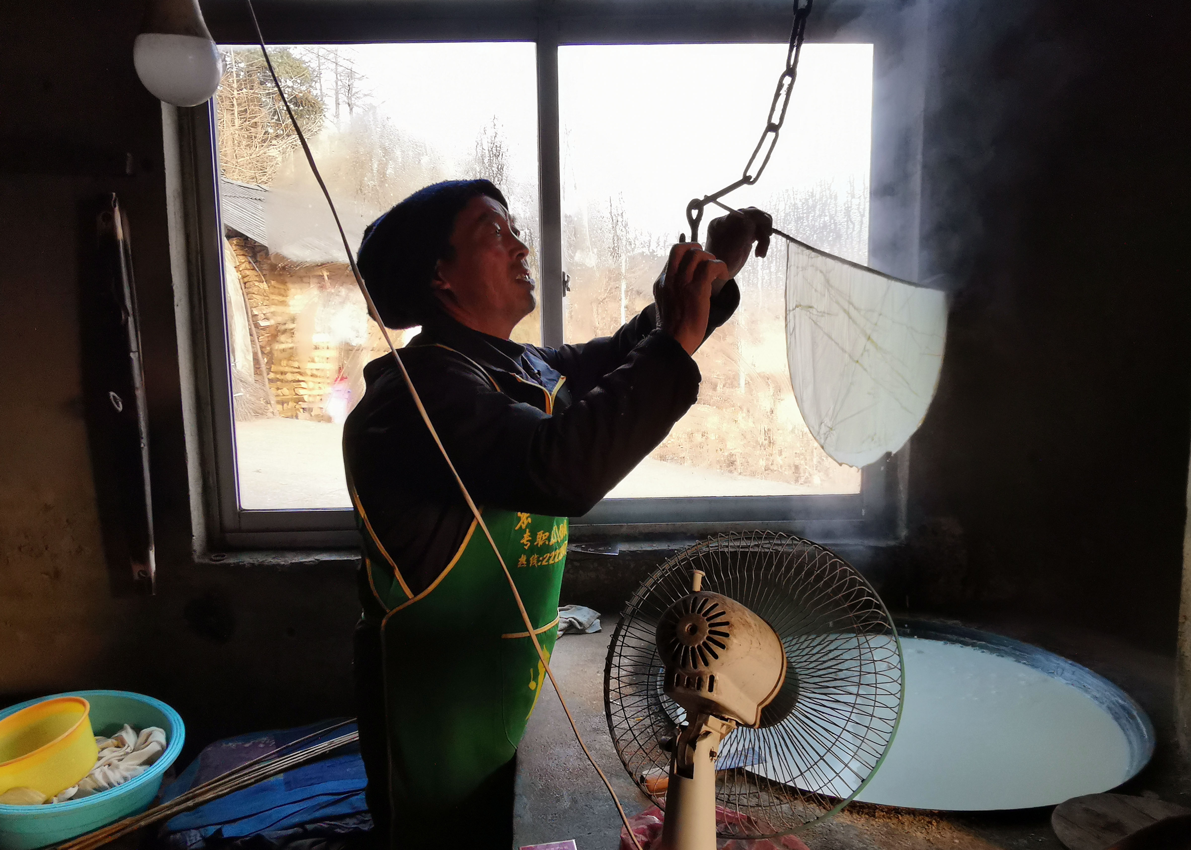 He only made handmade bean curd for 33 years and built a villa in the ...