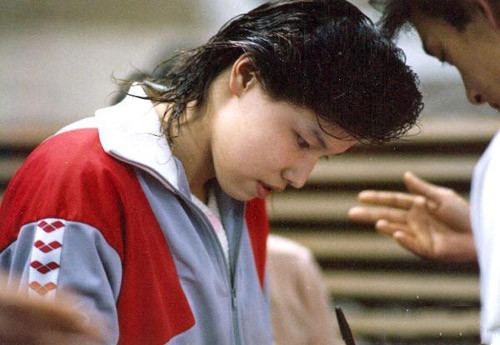 Yang Wenyi, the most beautiful Jinhua in the swimming team, she has ...