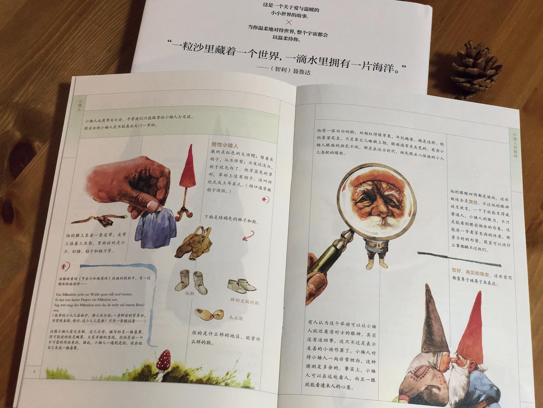 Encyclopedia-style scientific observation method, recording a magical ...