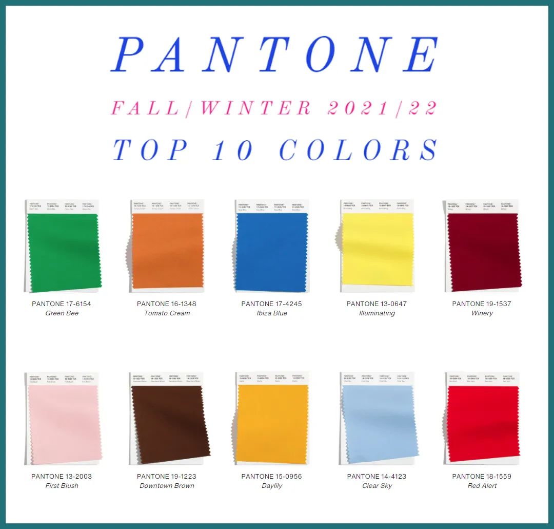 There is no ugly color, only ugly collocation!Pantone releases 2021 ...