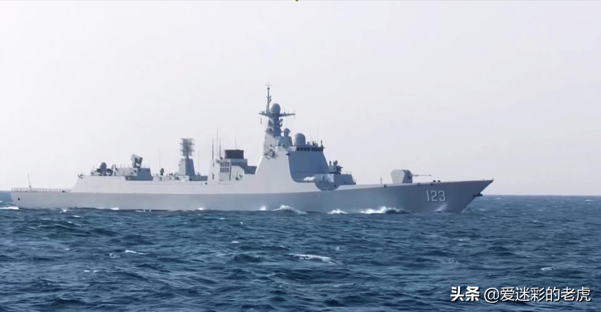 The 052DL first launched the Eagle Strike-18 anti-ship missile. Although its attack power is ...