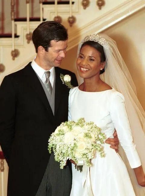 She is the first black princess in Europe. Her husband is 11 years ...