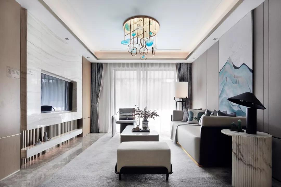 There is a kind of poetry, called Chinese style, 128 square meters ...