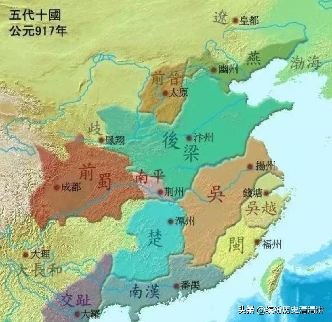 Li Cunxu, who was founded in the post-Tang Dynasty, was arrogant and ...