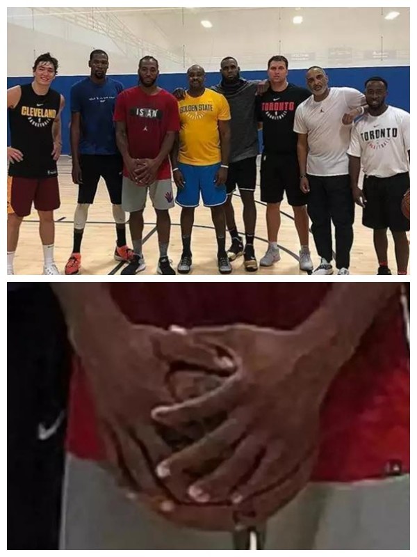 Do you know how big an NBA player's hand is?Comparison of NBA players ...