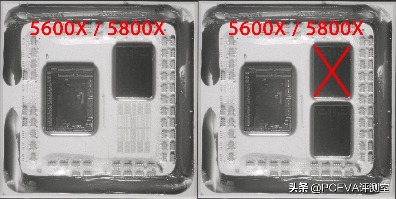 Dream of nuclear? Part of Ryzen 7 5800X comes from 5950X shielding CCD1 ...