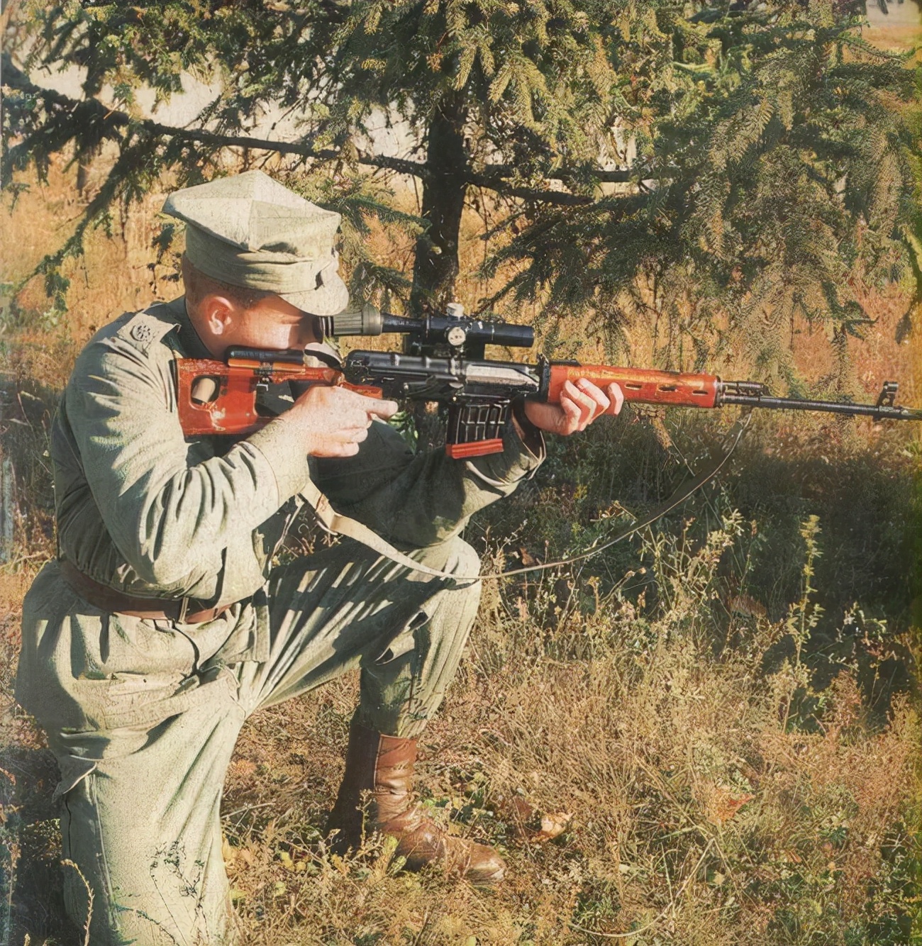 This Russian-made semi-automatic sniper rifle is used all over the ...