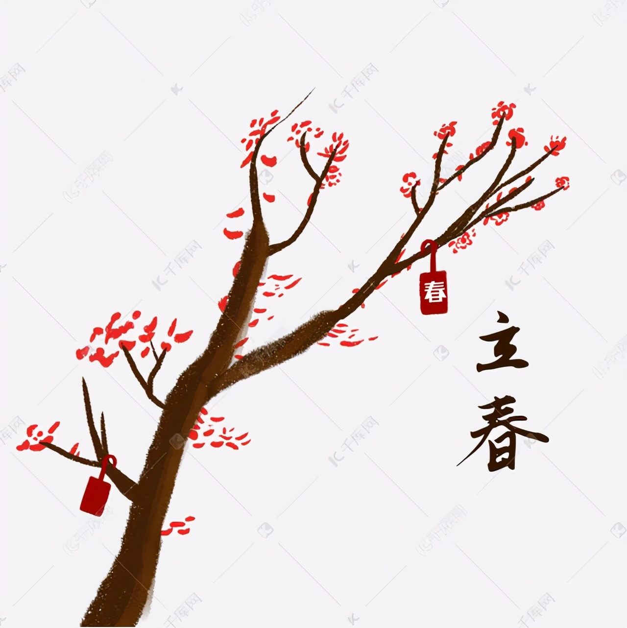 Do you know what are the verses of "Li Chun"? /Wen Lan Shan original ...