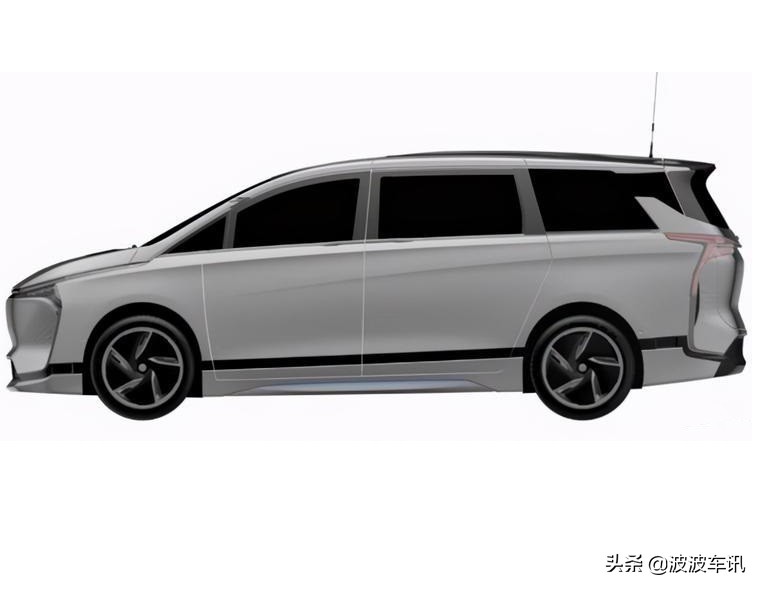 Buick pure electric MPV patent image exposed, the appearance is very ...