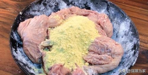 To wash the large intestine of pigs, remember the "4 more releases ...