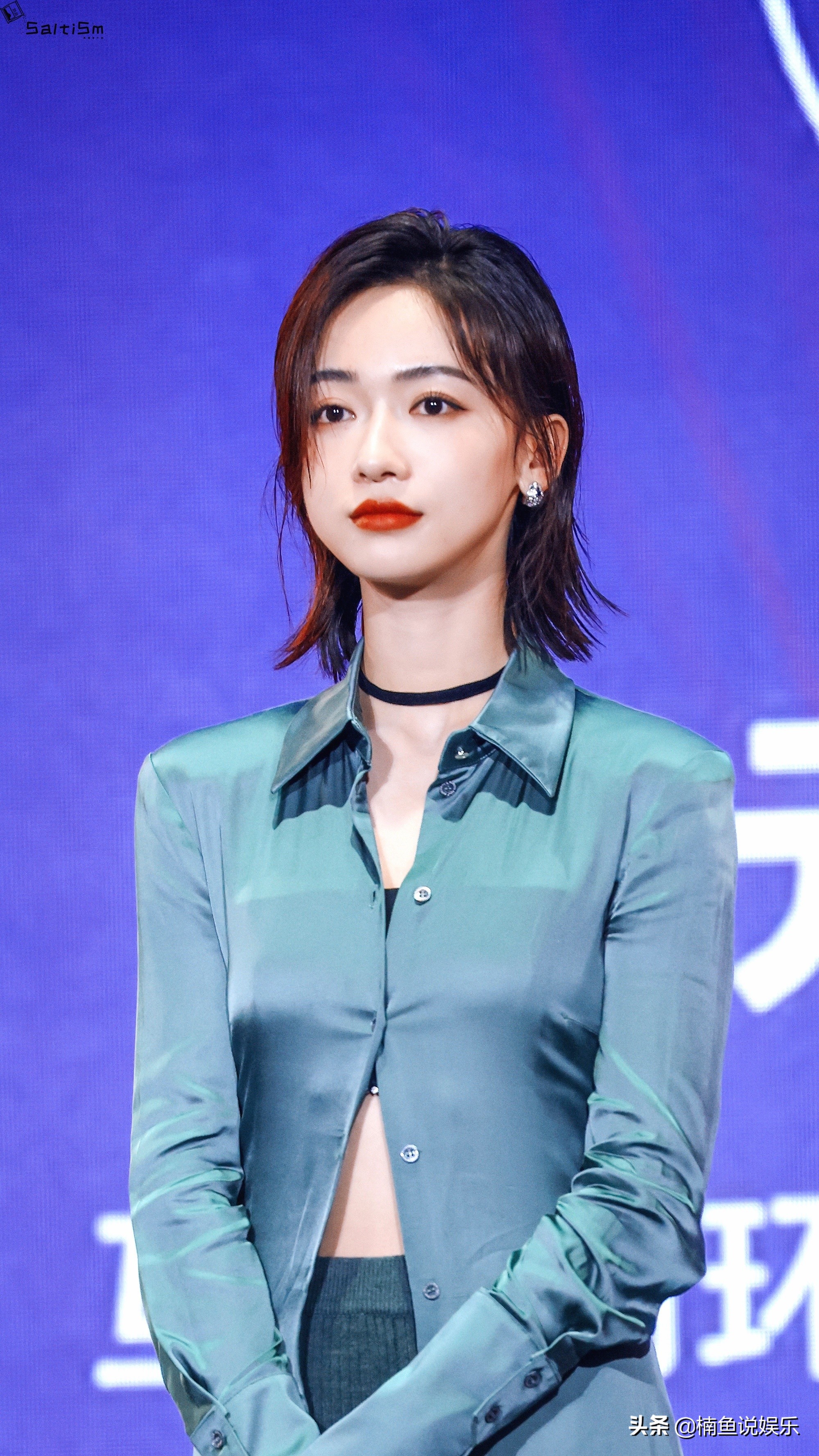 How confident is Wu Jinyan?Wet hair is full of gangster style, and the ...